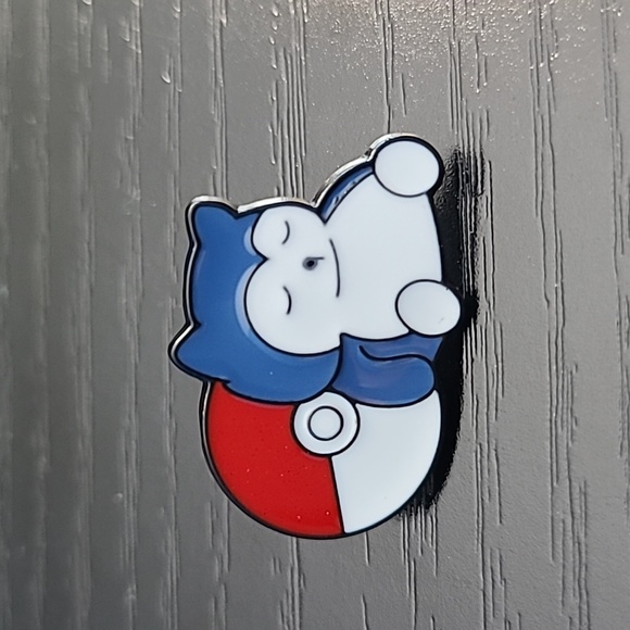 Pokemon | Accessories | Pokemon Snorlax Tack Pin | Poshmark